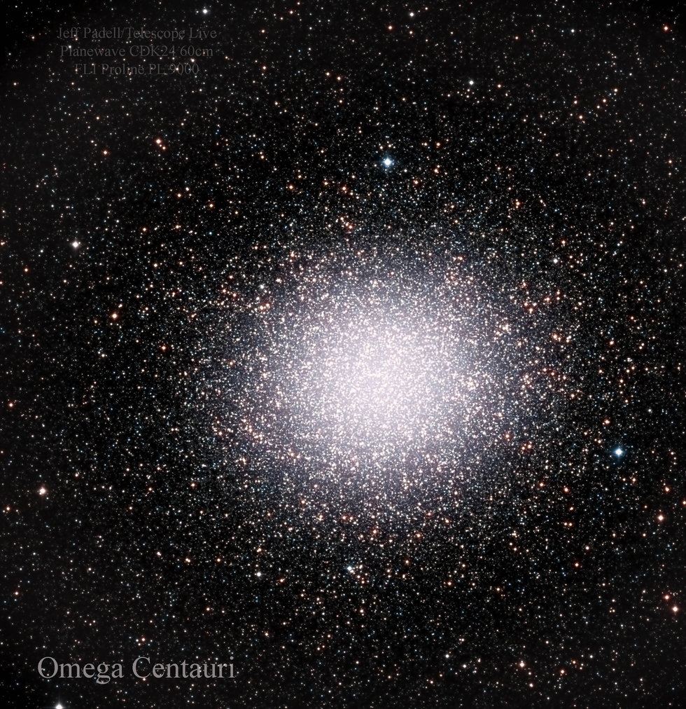 Omega Centauri | Telescope Live